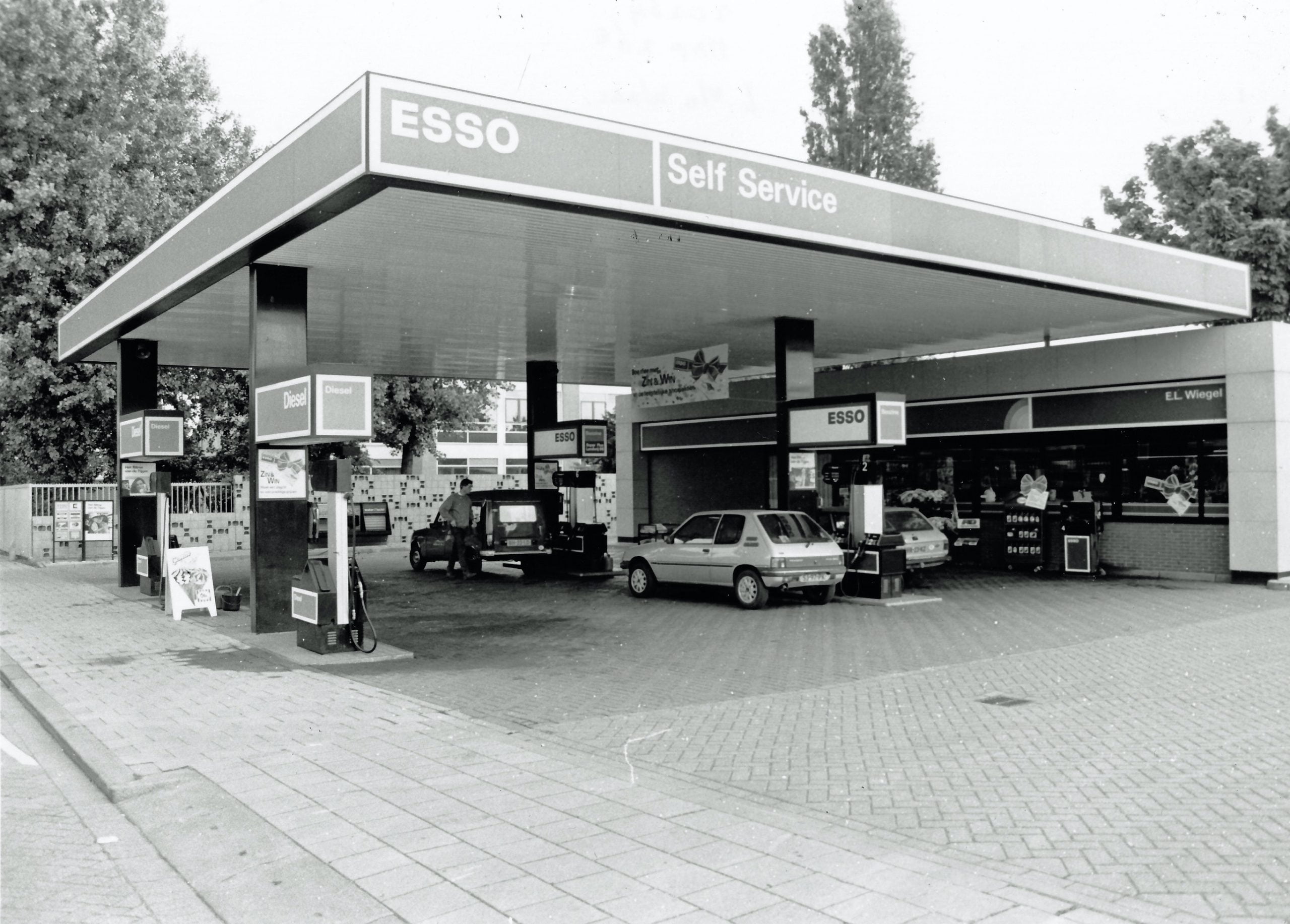 Benzinestation in Breda : Onderweg in Gemak